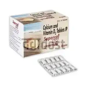 Buy Supercal 500mg Tablet 15s at 15% savings