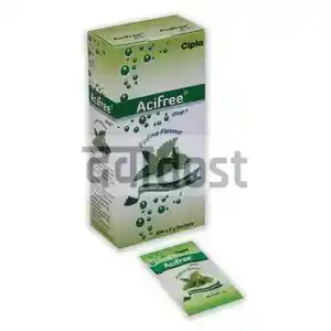 Buy Cipla Acifree Sachet Pudina 5gm at 15% savings