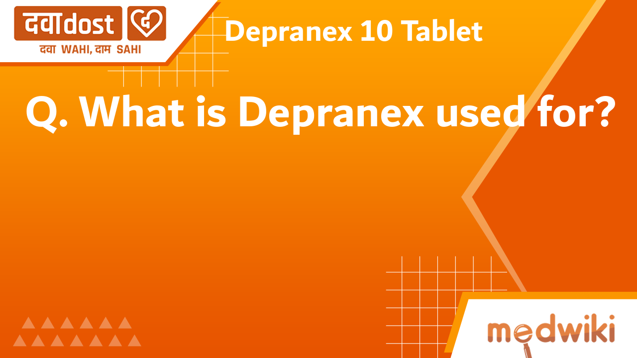 Depranex 10mg Tablet 10s - Intas Pharmaceuticals Ltd | Buy generic ...