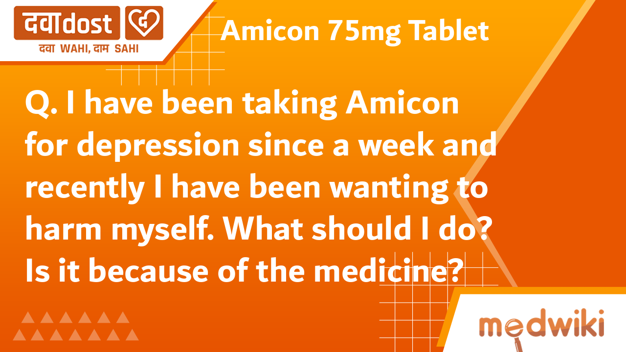 Amicon 75mg Tablet - Icon Life Sciences | Buy generic medicines at best ...