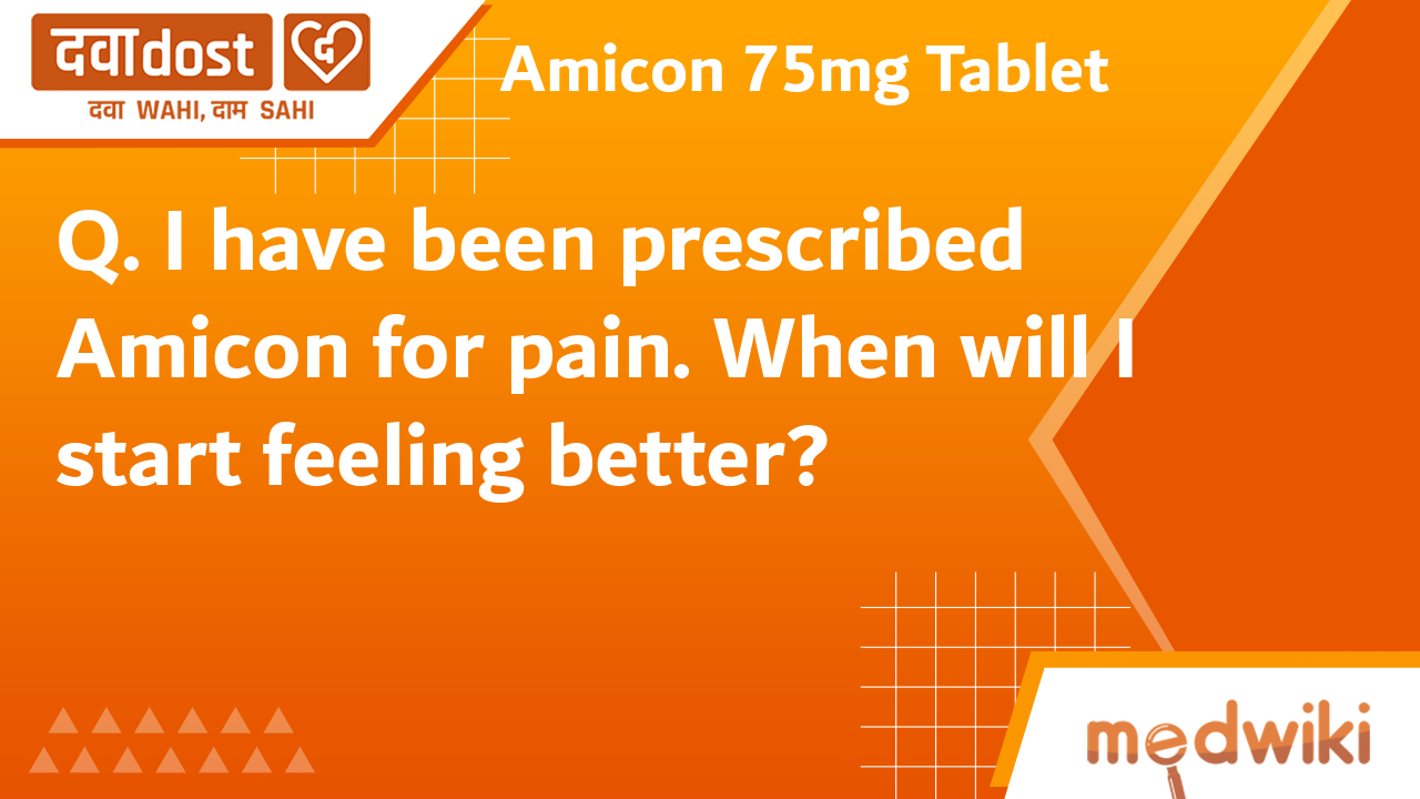 Amicon 75mg Tablet - Icon Life Sciences | Buy generic medicines at best ...