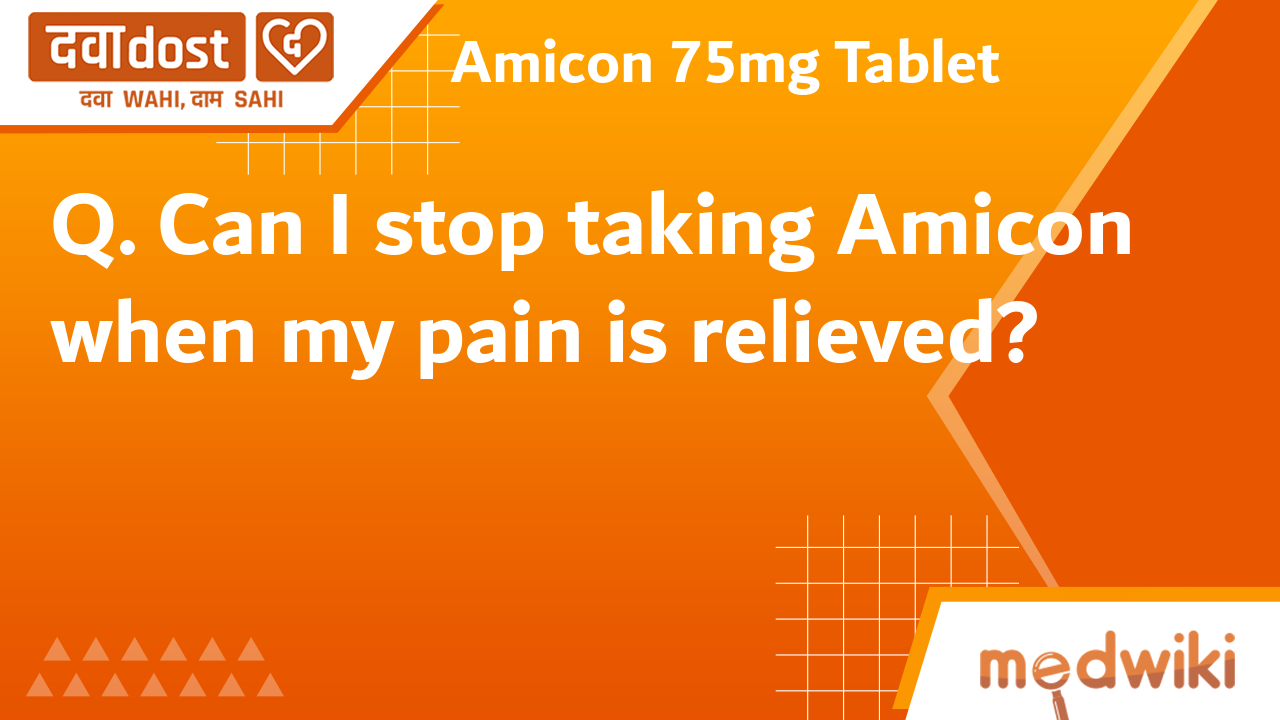 Amicon 75mg Tablet - Icon Life Sciences | Buy generic medicines at best ...