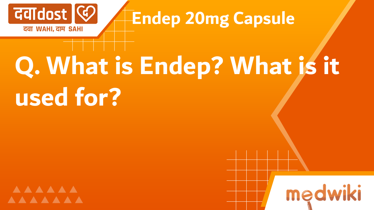 Endep 20mg Capsule - Numark Ltd | Buy generic medicines at best price ...