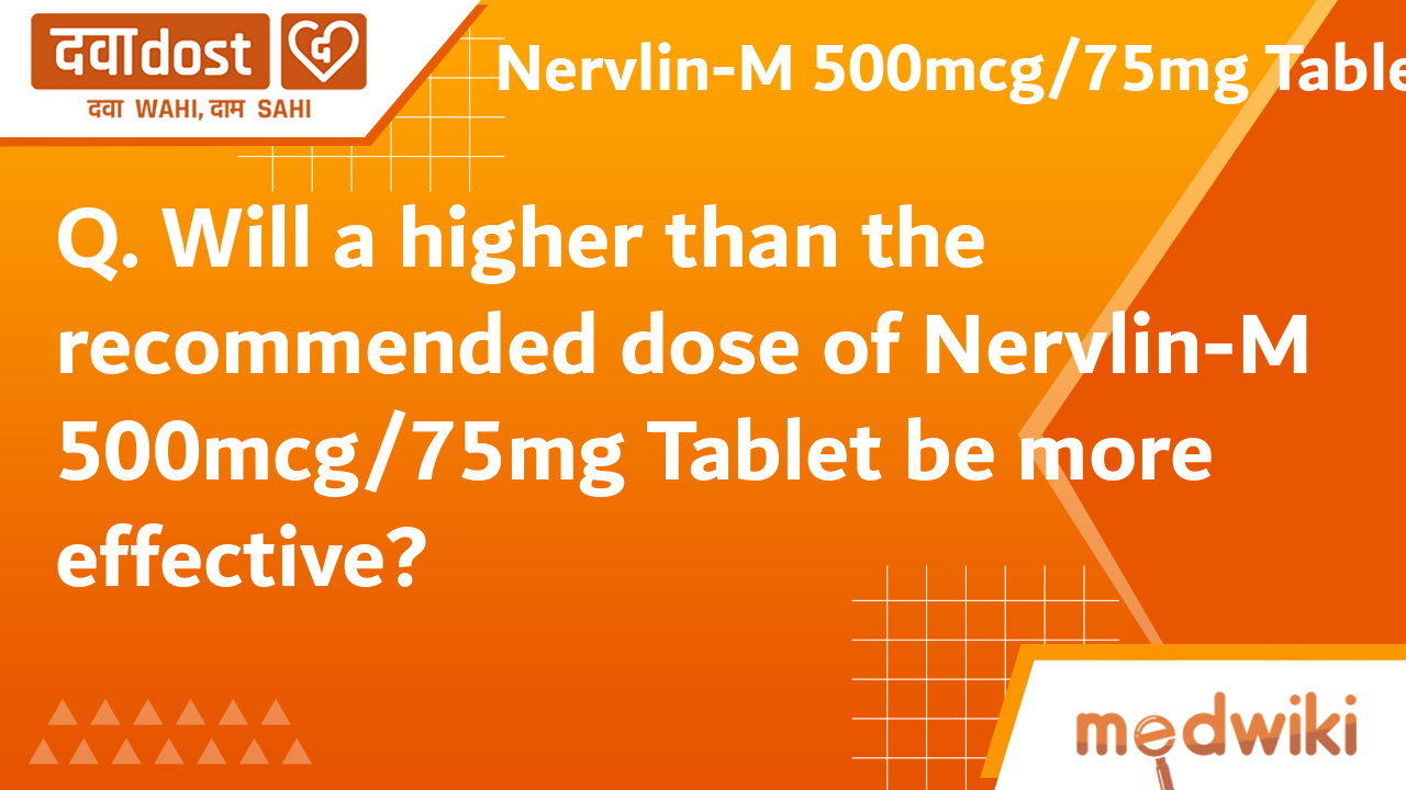 Nervlin-M 500mcg/75mg Tablet - Zodley Pharmaceuticals Pvt Ltd | Buy ...