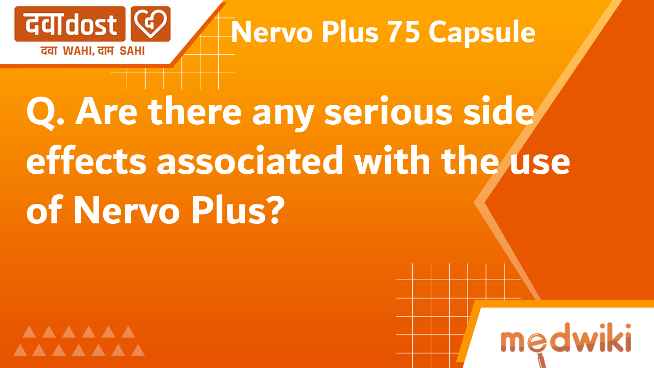 Nervo Plus 75 Capsule - D D Pharmaceuticals | Buy generic medicines at ...