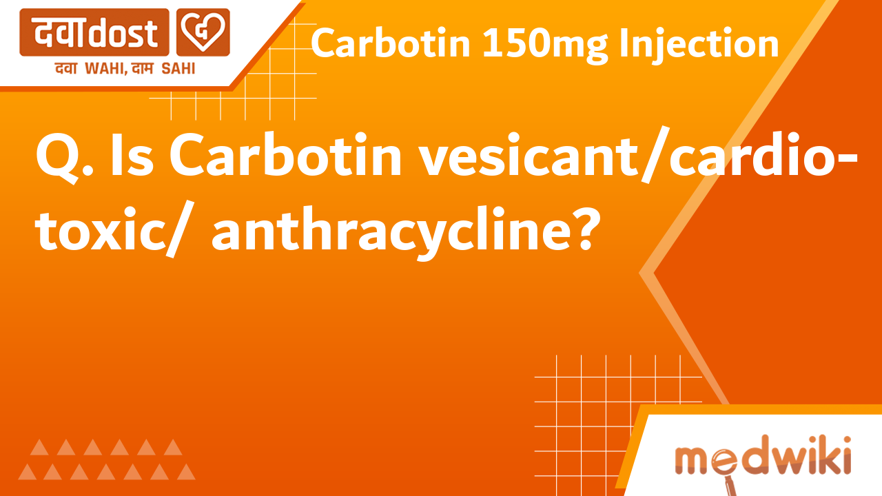 Carbotin 150mg Injection - Health Biotech Limited | Buy generic ...