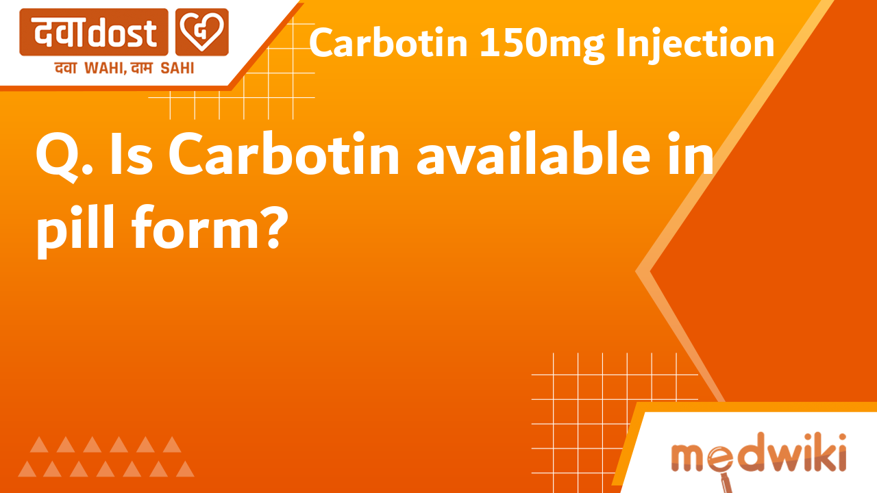 Carbotin 150mg Injection - Health Biotech Limited | Buy generic ...