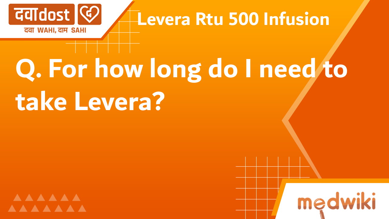 Levera Rtu 500 Infusion 100ml - Intas Pharmaceuticals Ltd | Buy generic ...
