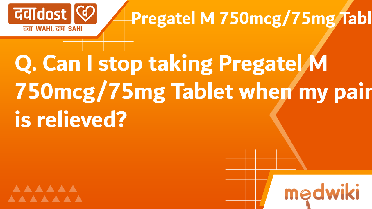 Pregatel M 750mcg/75mg Tablet - Arches Pharmaceuticals | Buy generic ...