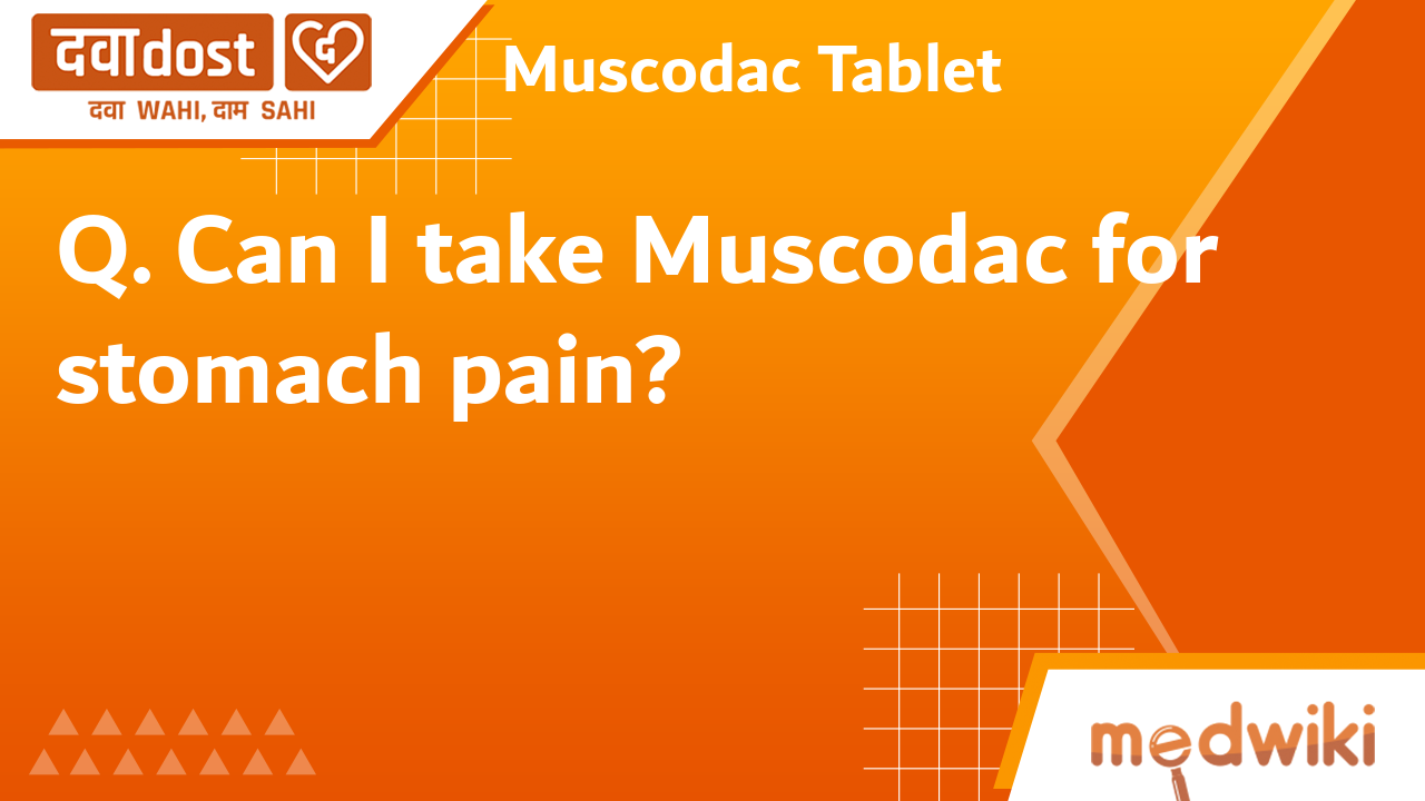 Muscodac Tablet 10s - Indchemie Health Specialities Pvt Ltd | Buy ...