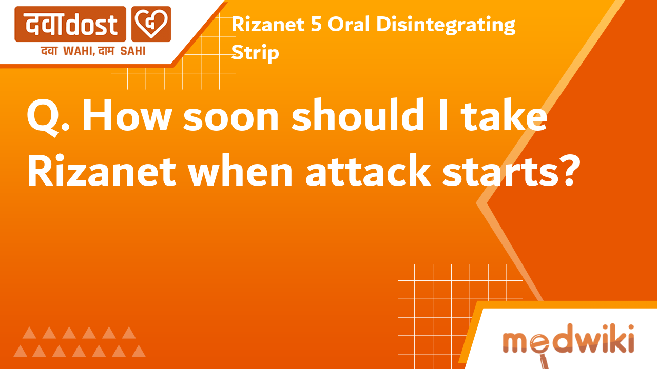 Rizanet 5 Oral Disintegrating Strip 5s - Sun Pharmaceutical Industries ...