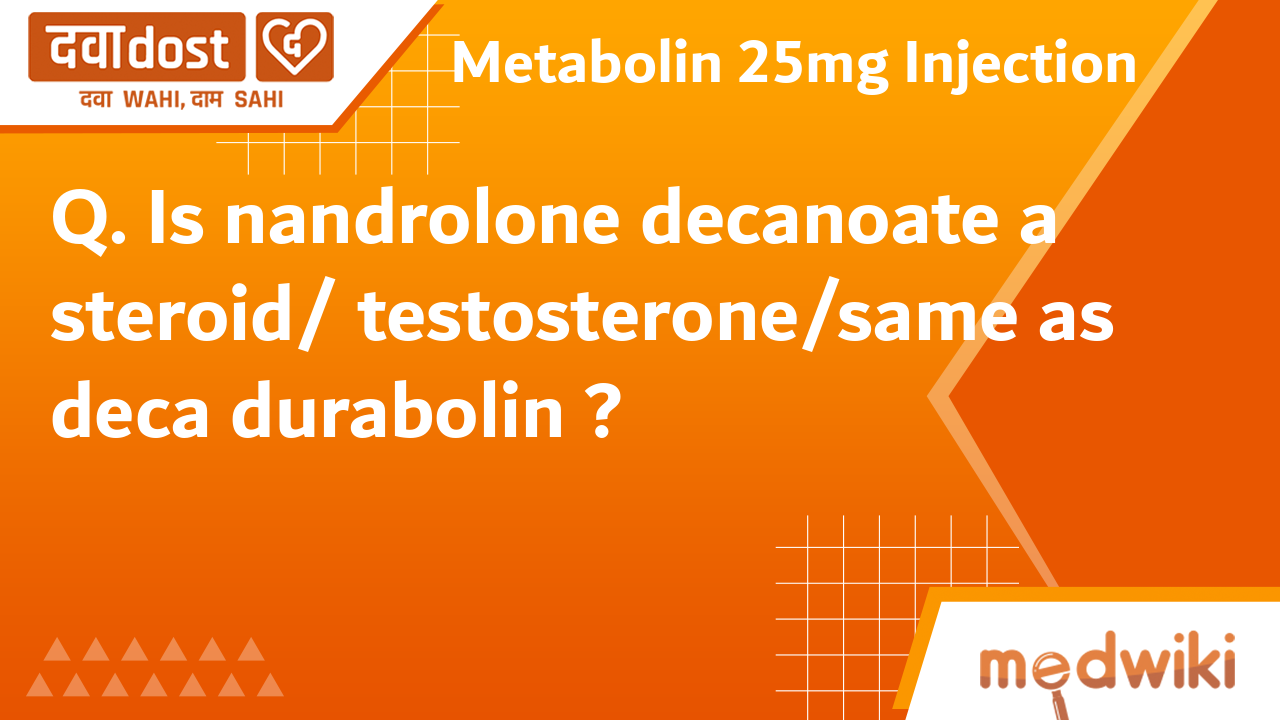 Metabolin 25mg Injection - Jagsonpal Pharmaceuticals Ltd | Buy generic ...