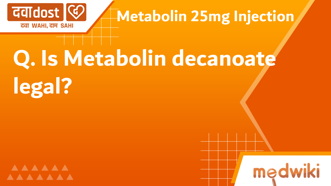 Metabolin 25mg Injection - Jagsonpal Pharmaceuticals Ltd | Buy generic ...