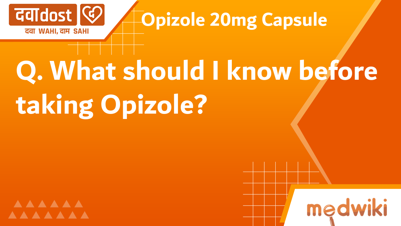 Opizole 20mg Capsule - Grampus Labs | Buy generic medicines at best ...