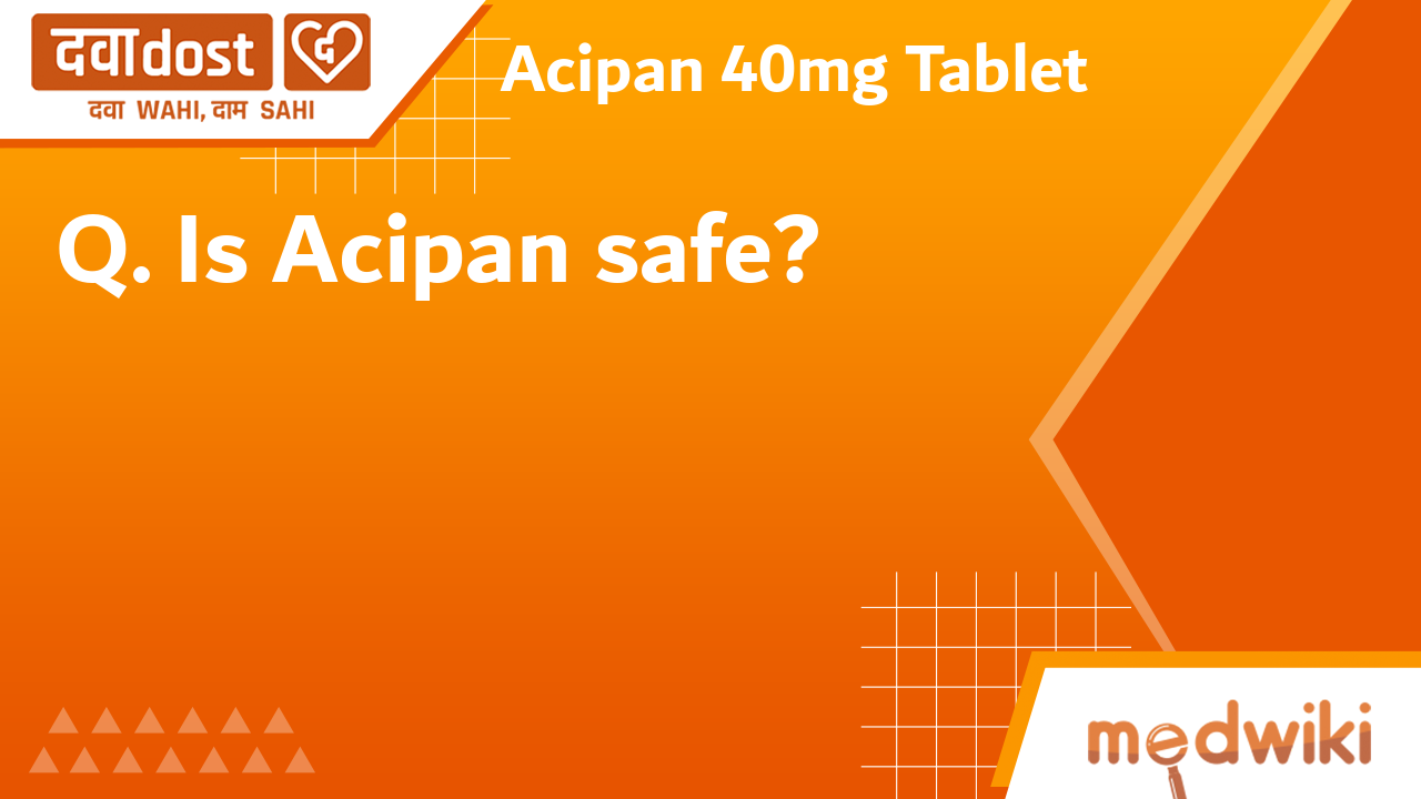 Acipan 40mg Tablet - Panzer Pharmaceuticals Pvt Ltd | Buy generic ...