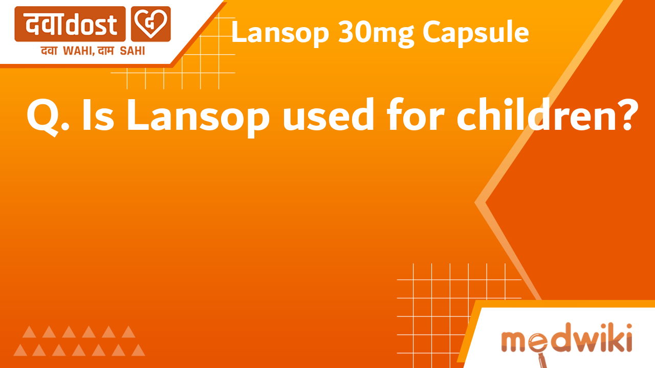 Lansop 30mg Capsule - Anrose Pharma Ltd | Buy generic medicines at best ...