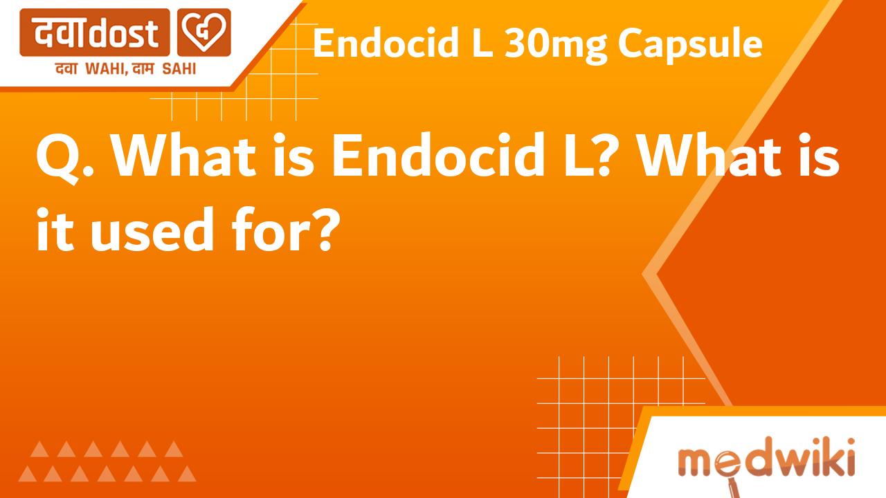 Endocid L 30mg Capsule - Endocare India | Buy generic medicines at best ...