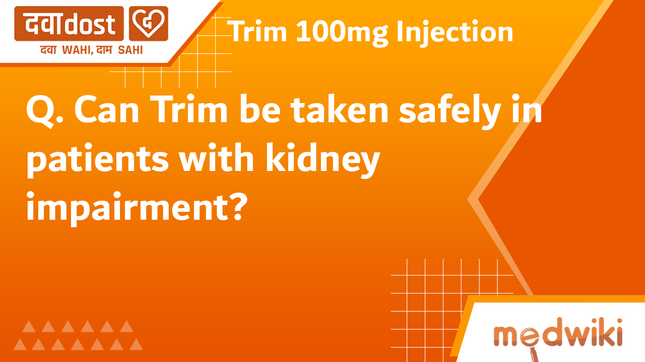 Trim 100mg Injection - Anikem Laboratories | Buy generic medicines at ...