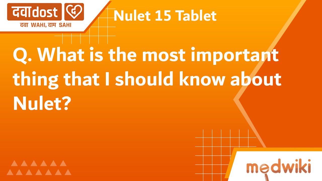 Nulet 15 Tablet - Alteus Biogenics Pvt Ltd | Buy generic medicines at ...