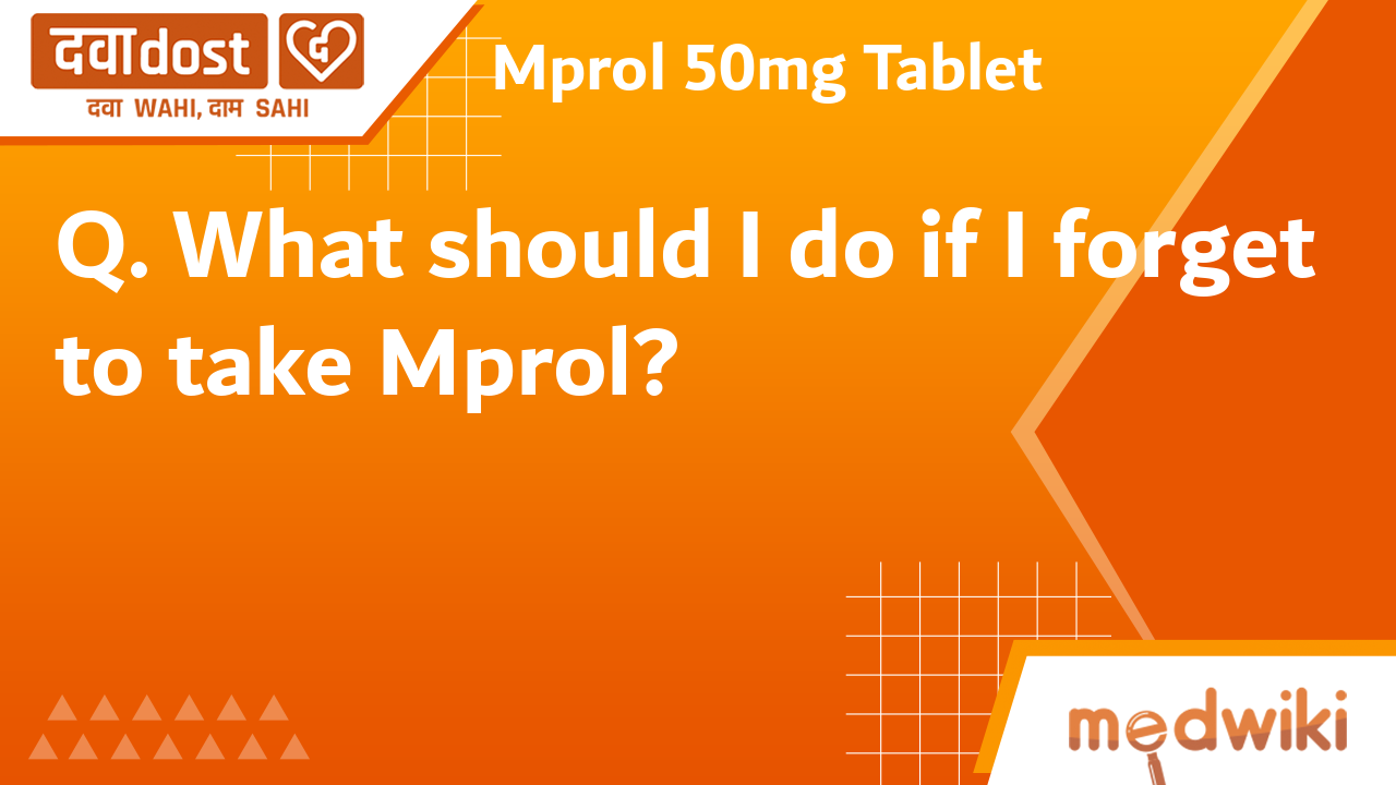 Mprol 50mg Tablet - Unison Pharmaceuticals Pvt Ltd | Buy generic ...