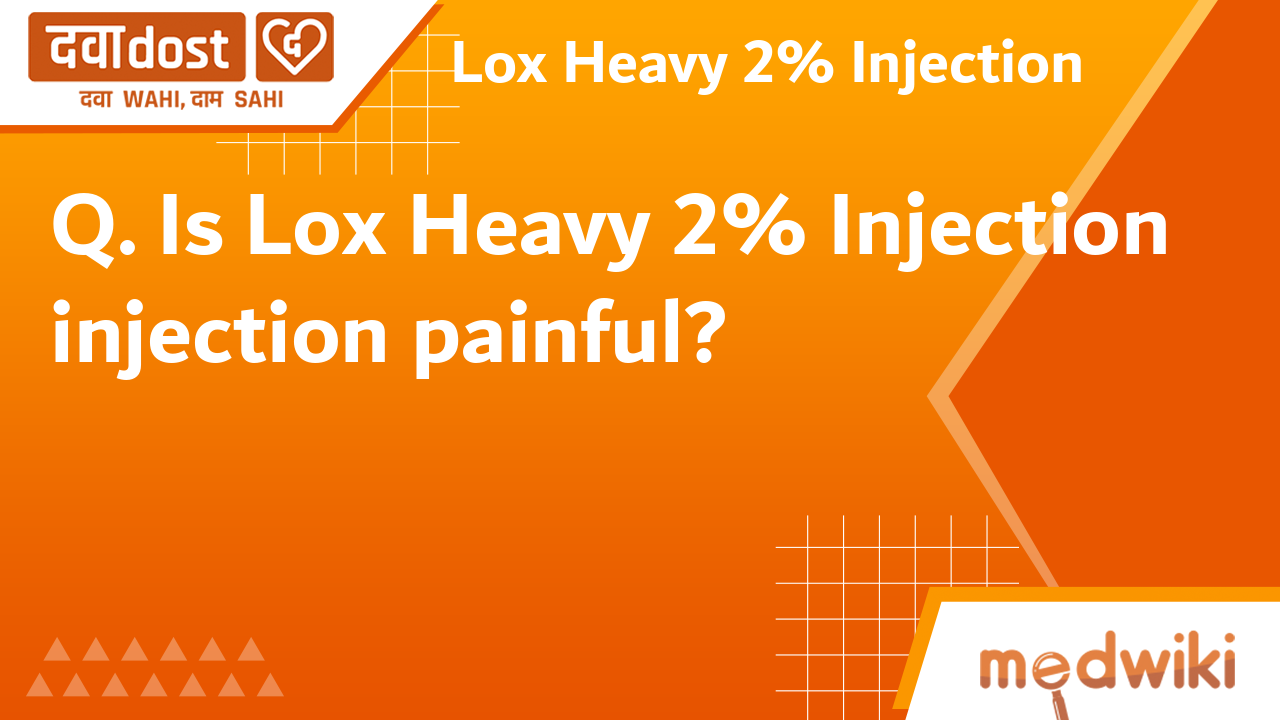 Lox Heavy 2% Injection - Neon Laboratories Ltd | Buy generic medicines ...
