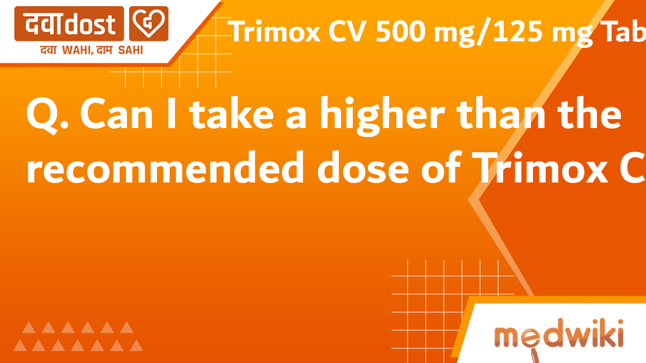 Trimox CV 500 mg/125 mg Tablet - Mapra Laboratories Pvt Ltd | Buy ...
