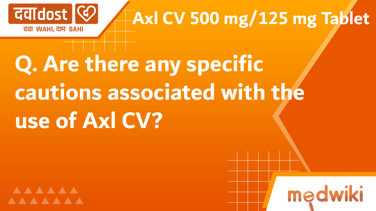 Axl CV 500 mg/125 mg Tablet - Indoco Remedies Ltd | Buy generic ...