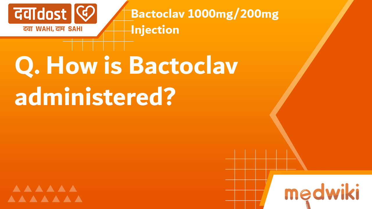 Bactoclav 1000mg/200mg Injection - Micro Labs Ltd | Buy generic ...