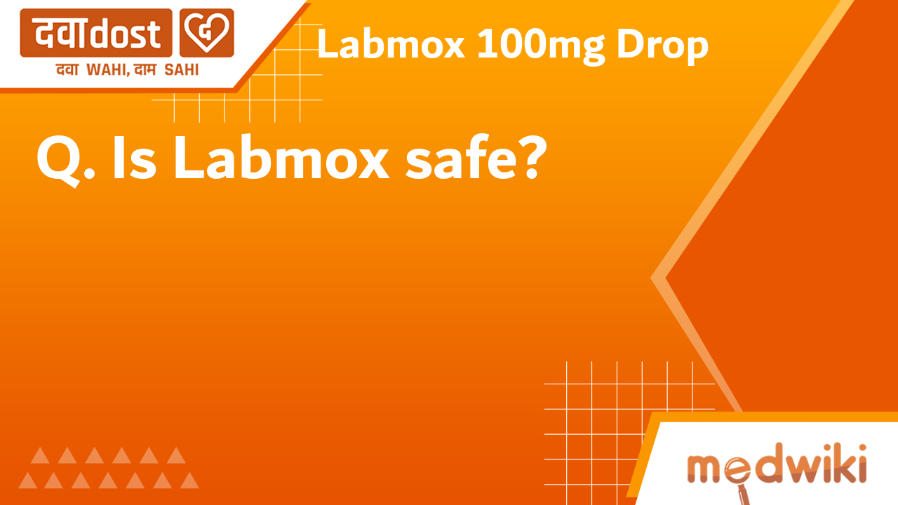 Labmox 100mg Drop - Laborate Pharmaceuticals India Ltd | Buy generic ...