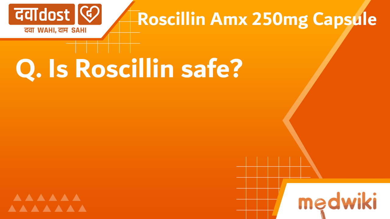 Roscillin Amx 250mg Capsule - Sun Pharmaceutical Industries Ltd | Buy ...