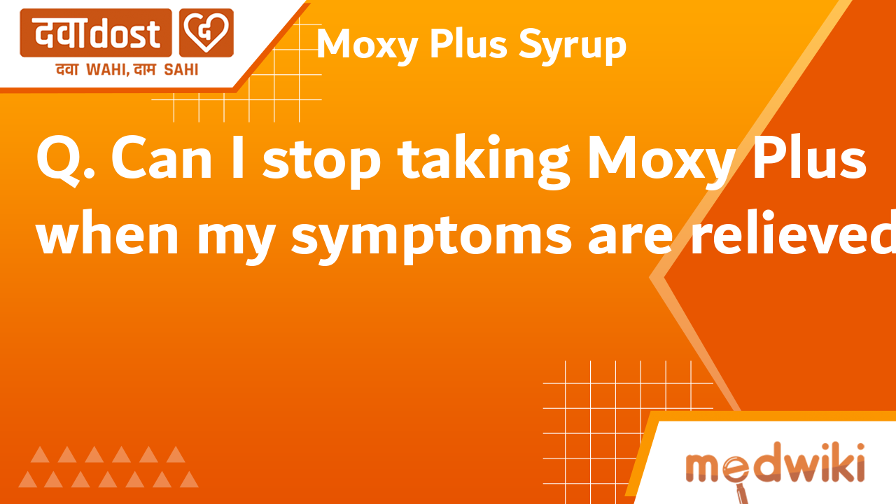 Moxy Plus Syrup - Eastern Drug | Buy generic medicines at best price ...