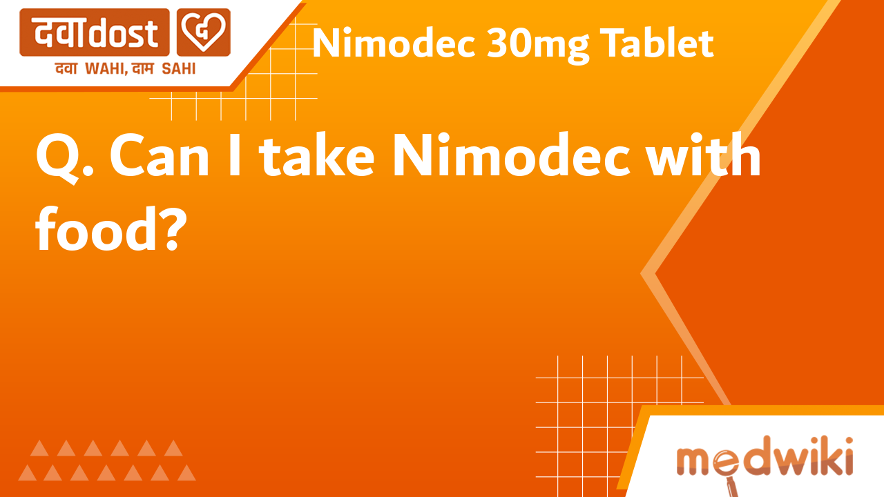 Nimodec 30mg Tablet - United Biotech Pvt Ltd | Buy generic medicines at ...