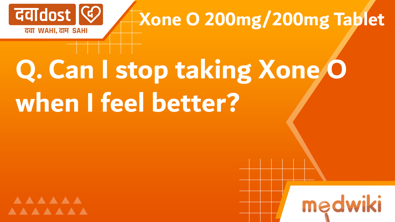Xone O 200mg/200mg Tablet 10s - Alkem Laboratories Ltd | Buy generic ...