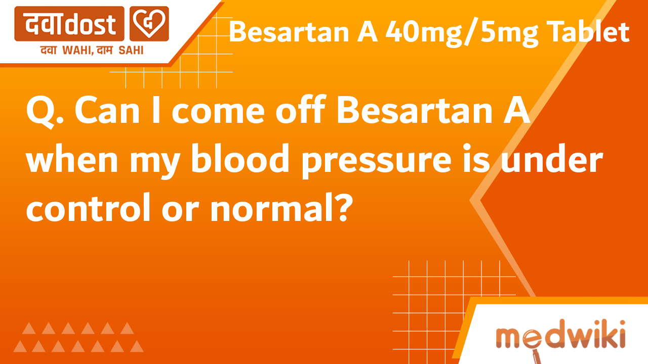 Besartan A 40mg/5mg Tablet - Betamax Remedies | Buy generic medicines ...