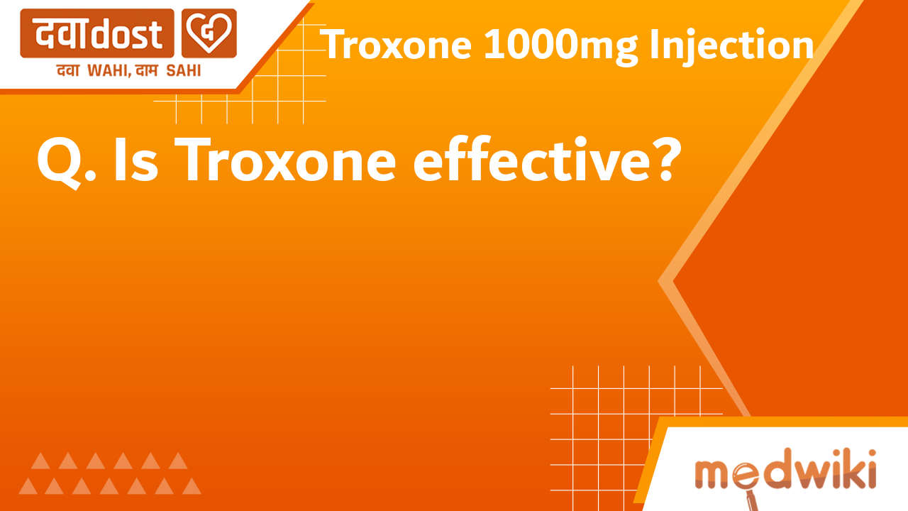 Troxone 1000mg Injection - Laborate Pharmaceuticals India Ltd | Buy ...