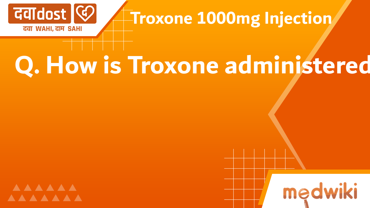 Troxone 1000mg Injection - Laborate Pharmaceuticals India Ltd | Buy ...