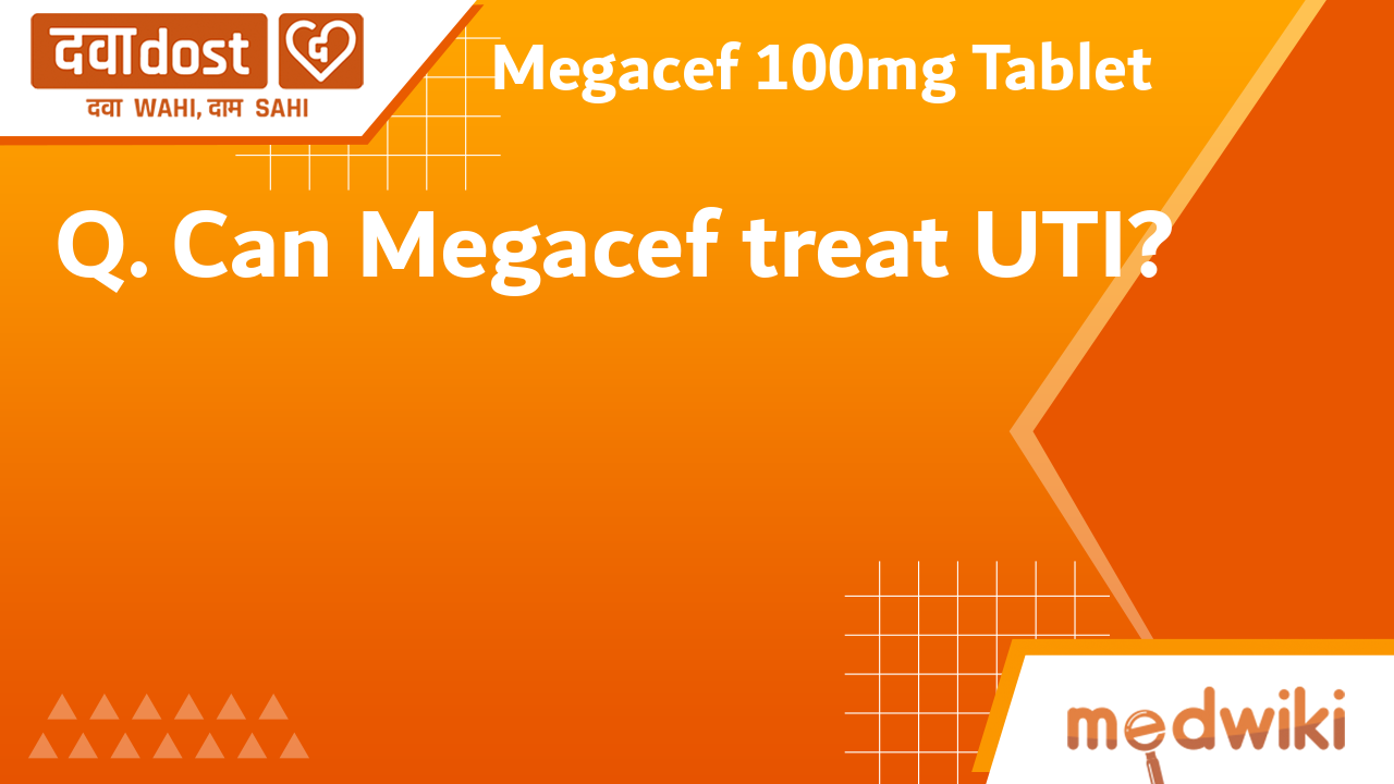 Megacef 100mg Tablet - Biological E Ltd | Buy generic medicines at best ...