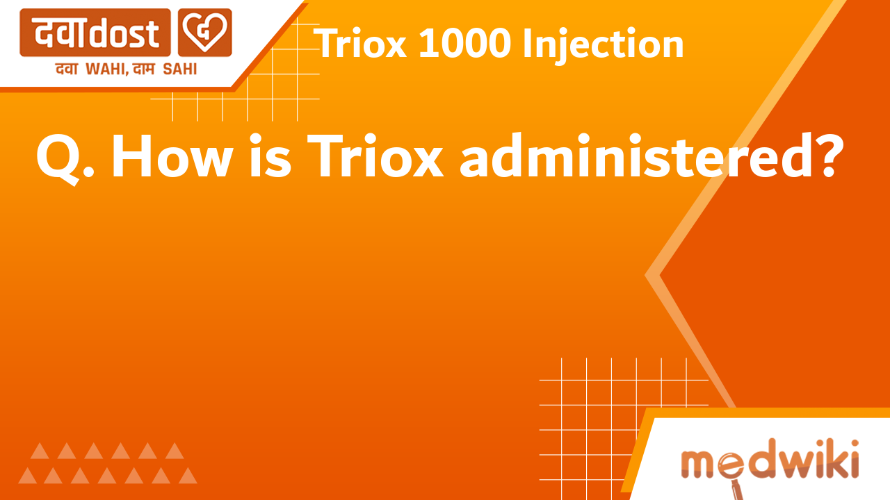 Triox 1000 Injection - Triglobal Bioscience Pvt Ltd | Buy generic ...