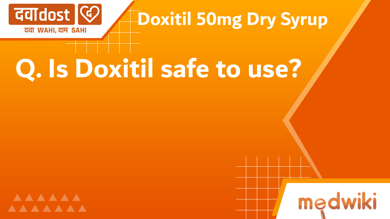 Doxitil 50mg Dry Syrup - Meditia Lab Pvt. Ltd. | Buy generic medicines ...