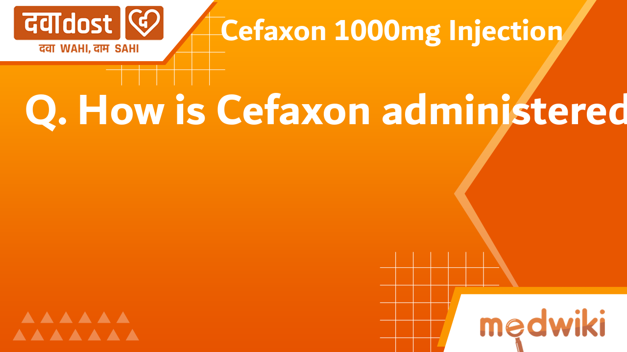 Cefaxon 1000mg Injection - Ruan Life Sciences Pvt Ltd | Buy generic ...