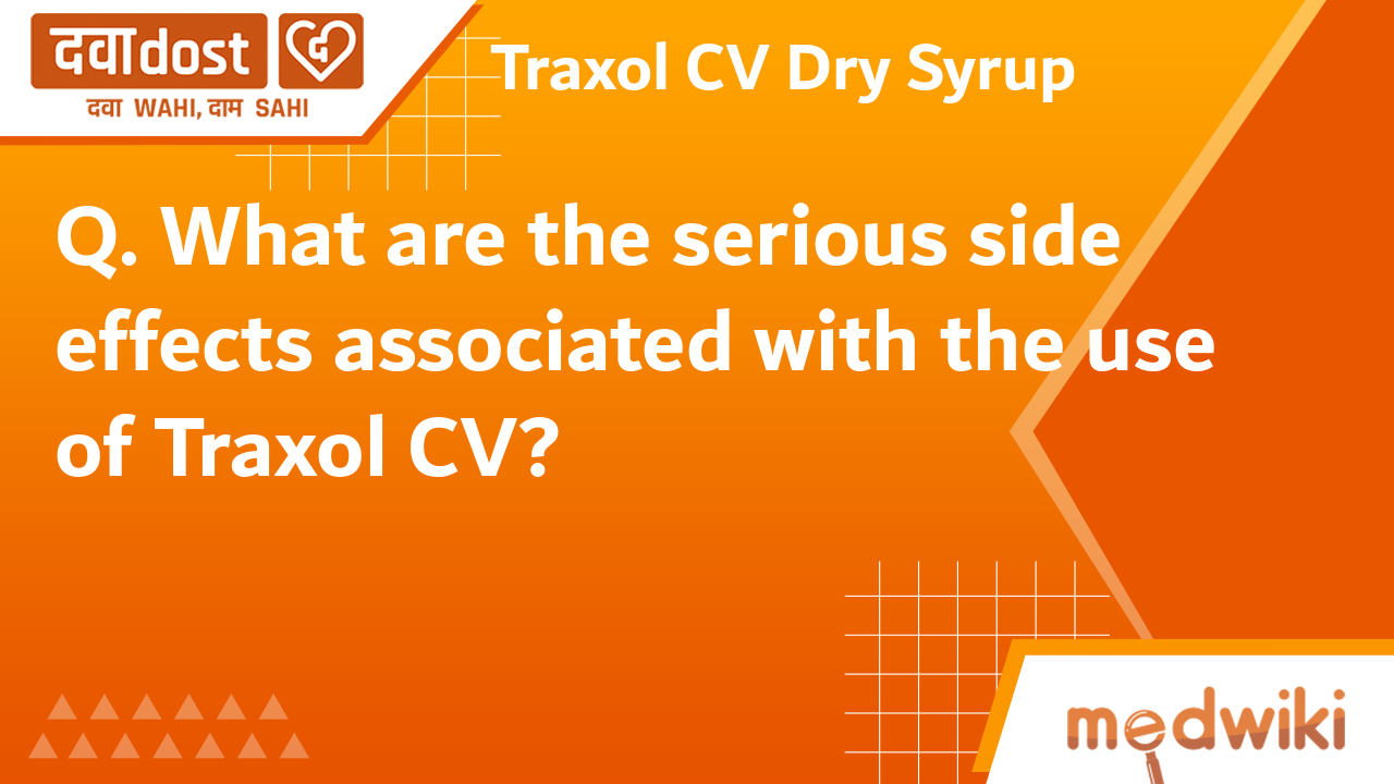 Traxol CV Dry Syrup - Cachet Pharmaceuticals Pvt Ltd | Buy generic ...
