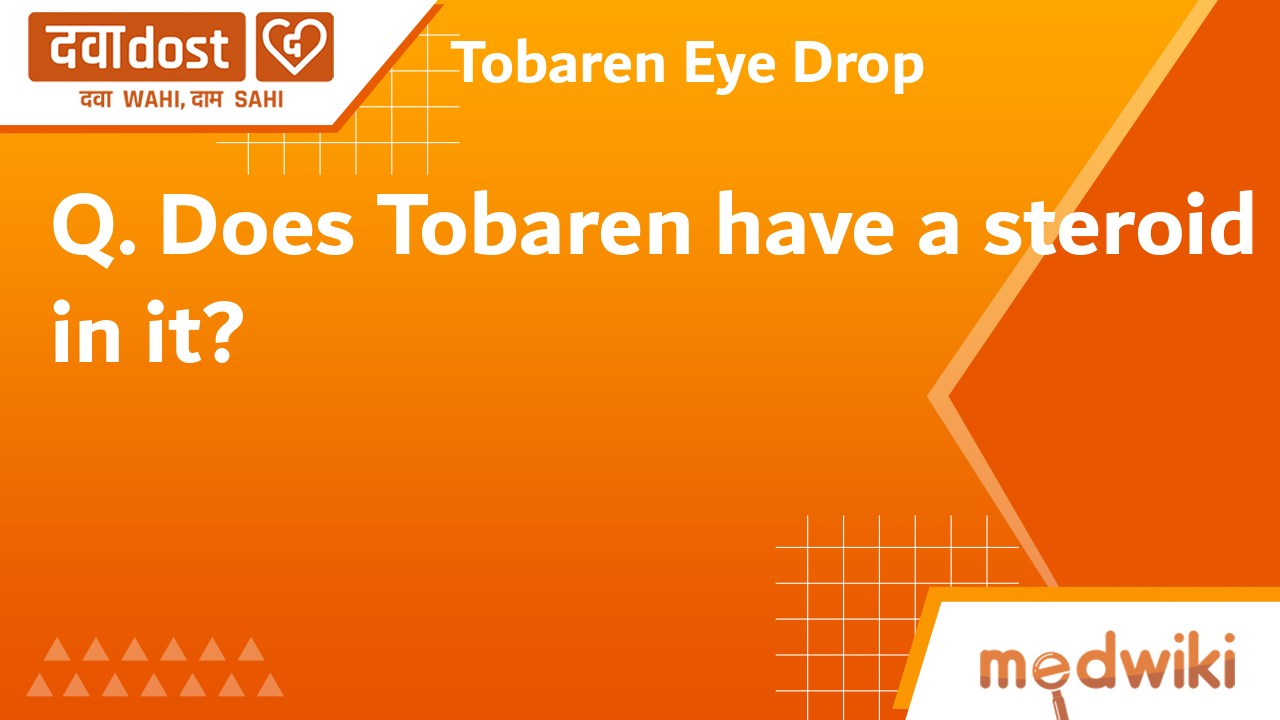 Tobaren Eye Drop - Indoco Remedies Ltd | Buy generic medicines at best ...
