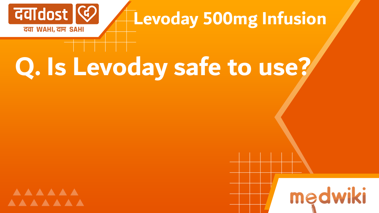 Levoday 500mg Infusion - Zydus Cadila | Buy generic medicines at best ...
