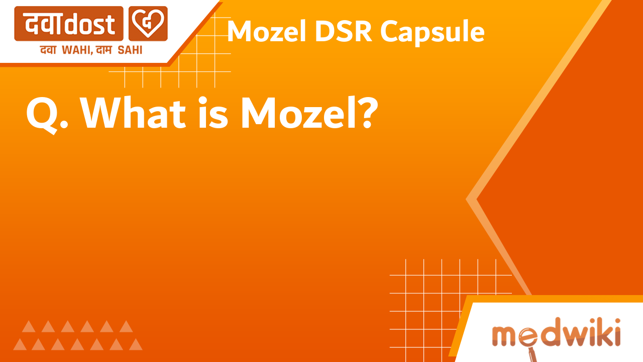 Mozel DSR Capsule - Rencord Life Sciences Pvt Ltd | Buy generic ...