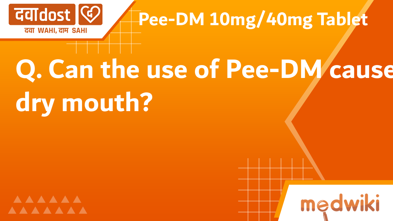 Pee-DM 10mg/40mg Tablet - Anvik Biotech | Buy generic medicines at best ...