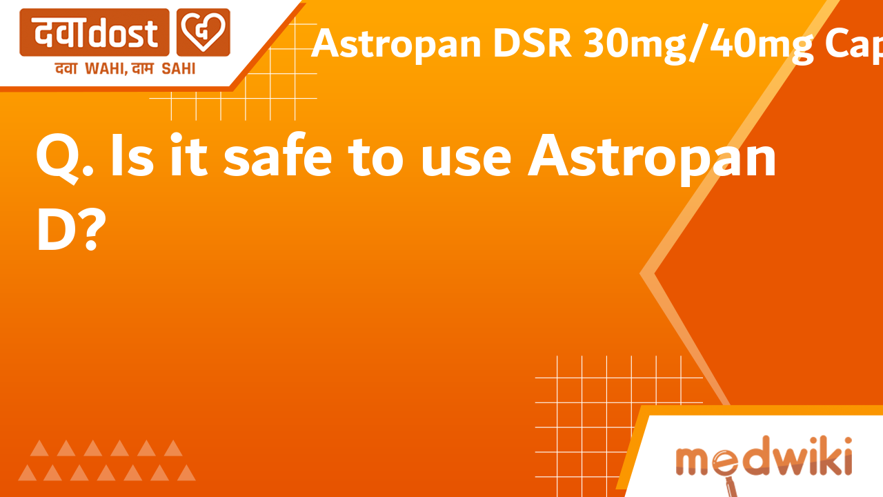 Astropan DSR 30mg/40mg Capsule - Astrophel Pharmaceuticals | Buy ...