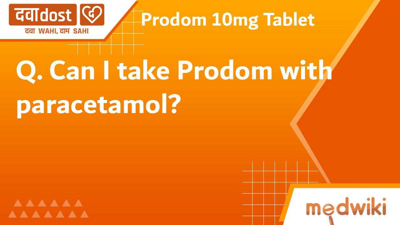 Prodom 10mg Tablet - Wallace Pharmaceuticals Pvt Ltd | Buy generic ...