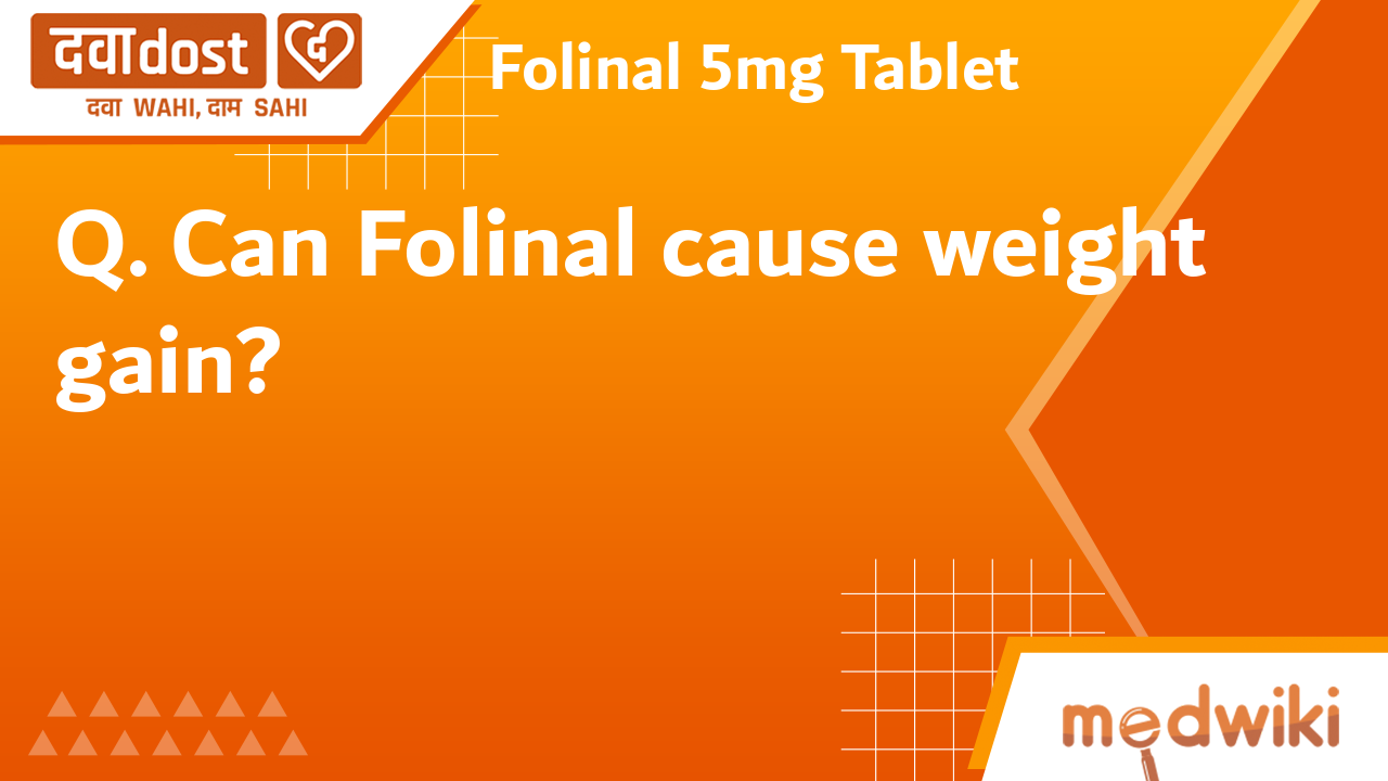 Folinal 5mg Tablet - Alembic Pharmaceuticals Ltd | Buy generic ...