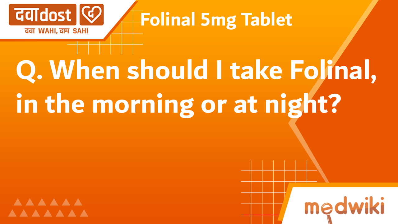 Folinal 5mg Tablet - Alembic Pharmaceuticals Ltd | Buy generic ...