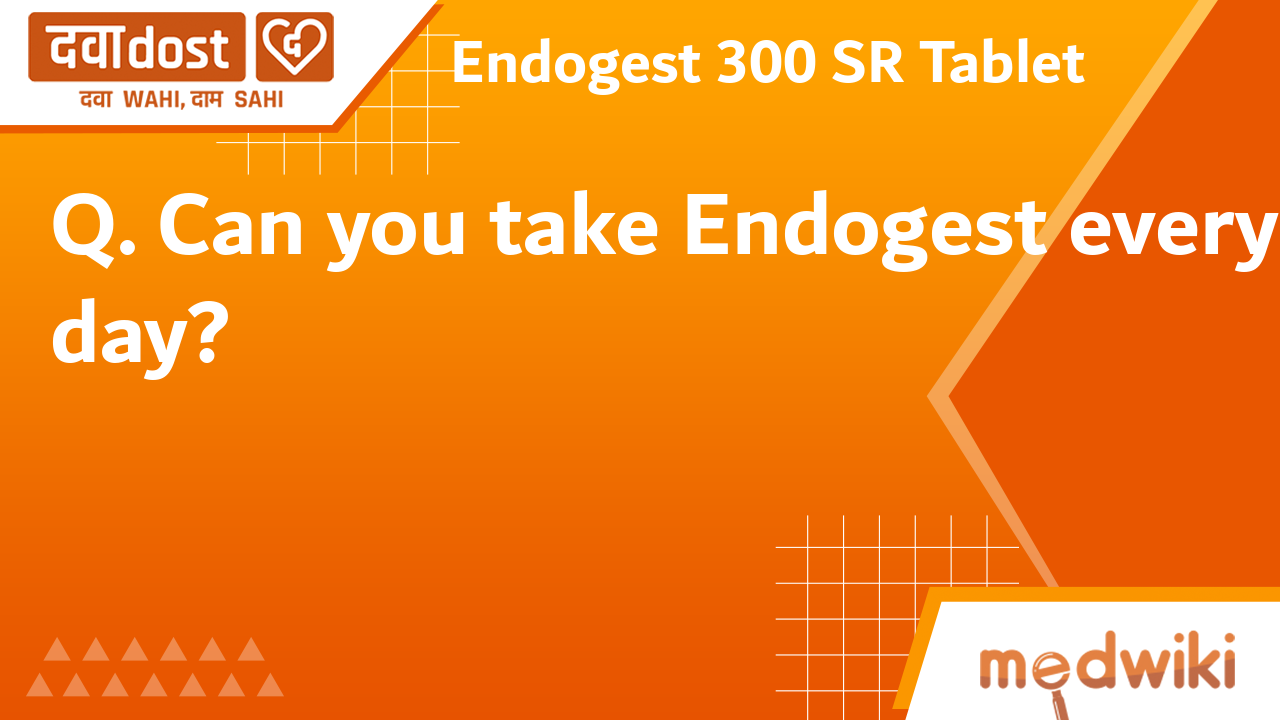 Endogest 300mg Tablet SR 10s - Cipla Ltd | Buy generic medicines at ...